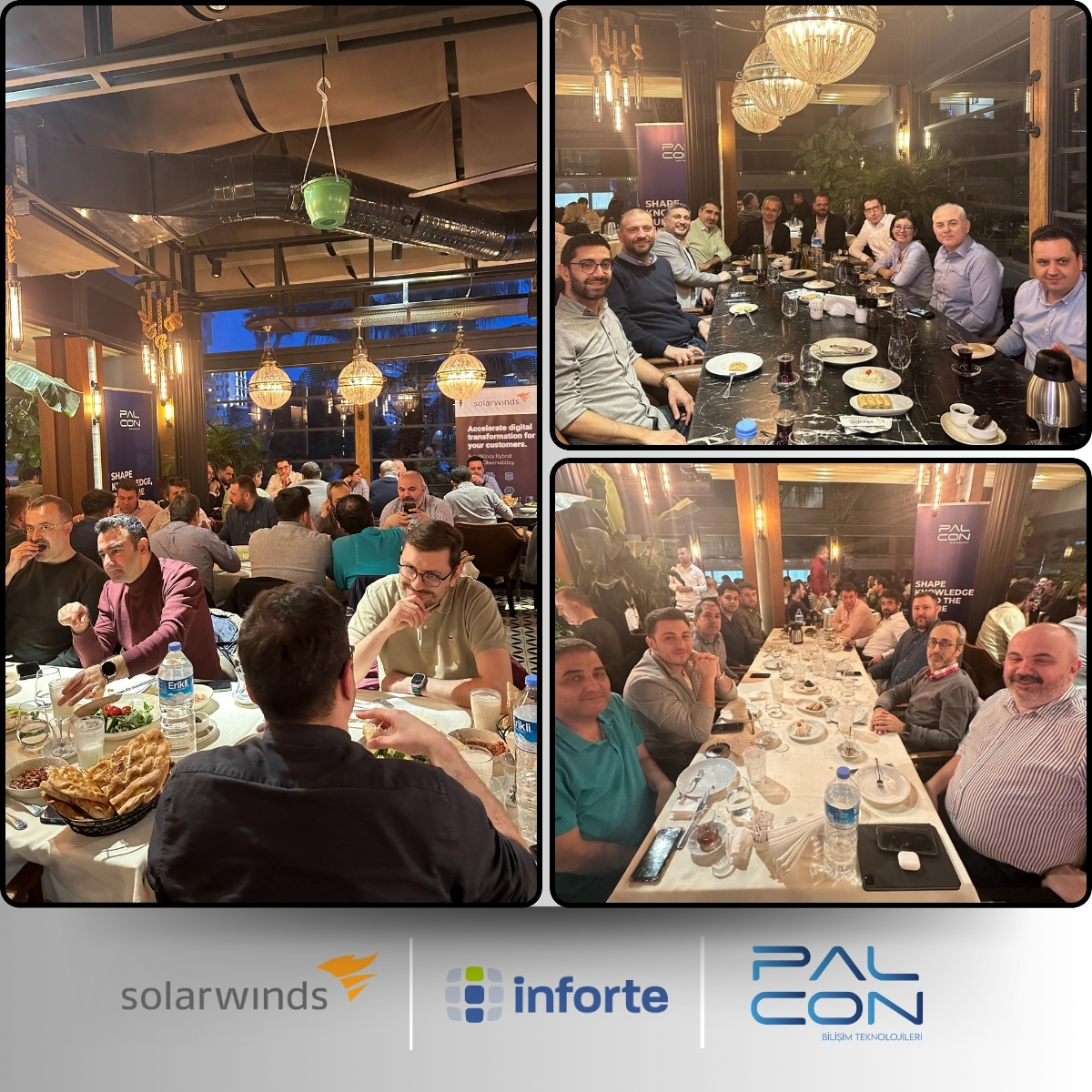 Palcon Bilişim - Solarwinds İftar Etkinliğimiz - Inforte Bilişim A.Ş.